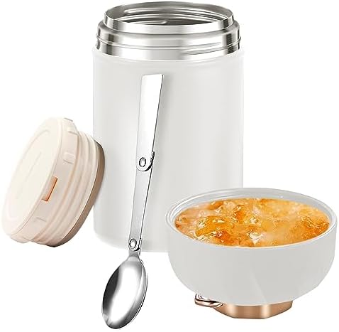 GOEDEKE Food Flask,600ml (20 oz) Food Flask Container,Stainless Steel ...