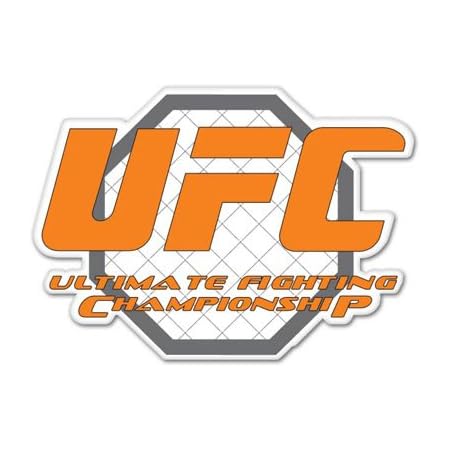 Amazon.com: UFC Fighting Vynil Car Sticker Decal - Select Size : Automotive