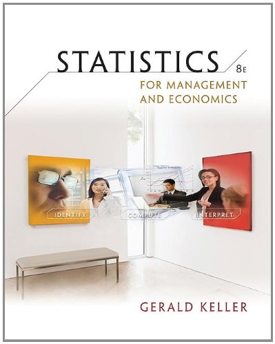 Statistics for Management and Economics (Available Titles CengageNOW ...