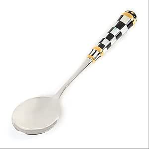 Amazon.com | MacKenzie-Childs Courtly Check Casserole Spoon Porcelain ...