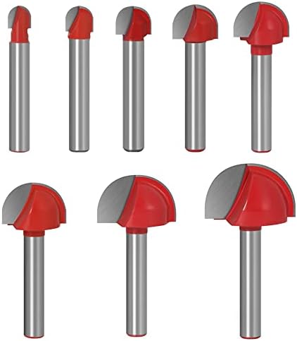 Yonico 16212 Elegant 2 Bit Crown Cap Molding Router Bit Set 1/2-Inch ...