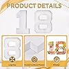 Amazon.com: Datyiiha 18 Set Cardboard Number for Charcuterie 10.2 ...