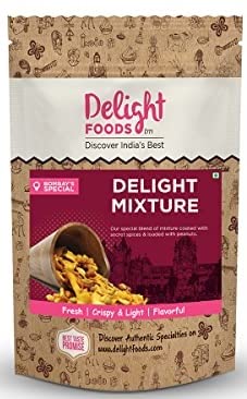 Delight Foods Maharashtrian Snacks - Special Delight Mixture 250g ...