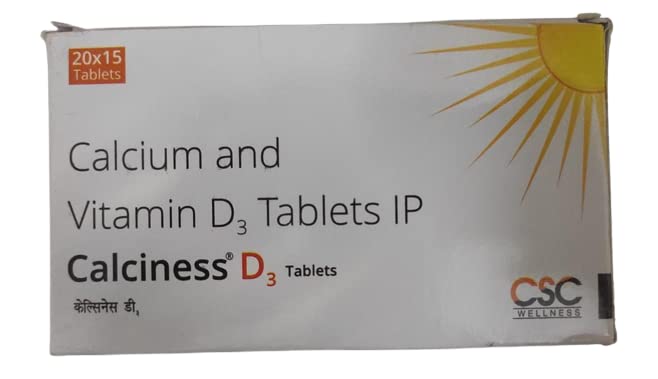 Calcium and Vitamin D, Tablets IP : Amazon.in: Health & Personal Care