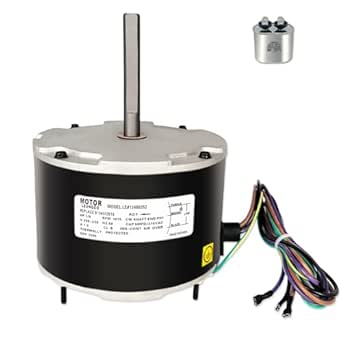 B13400251S, 1/6 HP Condenser Fan Motor Replaces Goodman Amana, Janitrol ...