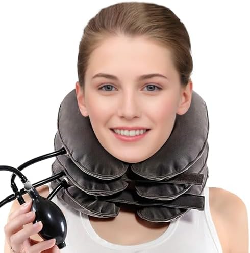 Amazon.com: Cllayees Neck Stretcher Cervical Traction Device Over Door ...