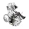 Amazon.com: DNYSYSJ 49cc 2 Stroke 1.3HP Mini Pull Start Engine For Mini Motorcycle Pocket ...