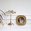 Amazon.com - VINLIFE Vintage Picture Frames 3x3 Round Gold - Antique ...