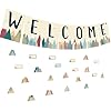 Amazon.com: WorldBazaar 87Pcs Welcome Bulletin Board Set Moving ...