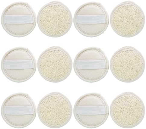 Amazon.com: Face Exfoliating Loofah Pads Scrubber, 6 Pcs Luffa Facial ...