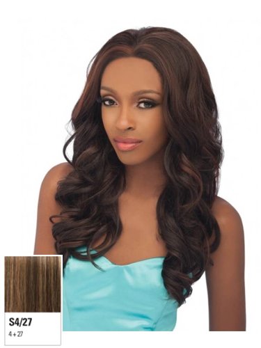 Amazon.com : OUTRE Synthetic Lace Front Wig PEACHES #S4/27 : Hair ...