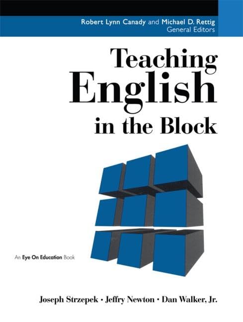 Teaching English in the Block (Teaching in the Block): Walker Jr, Dan ...