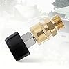 Amazon.com: Tool Daily Pressure Washer Adapter Set, Quick Connect Kit, M22 14mm to M22 Metric ...