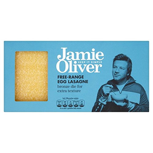 Jamie Oliver Freiland-Ei Lasagneblätter 250G : Amazon.de: Lebensmittel ...