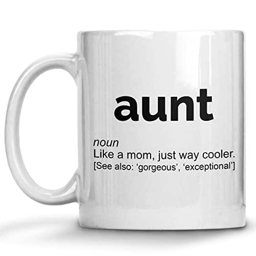Amazon.com: Sarcastic Fun Auntie Dictionary Definition Design, Aunt ...