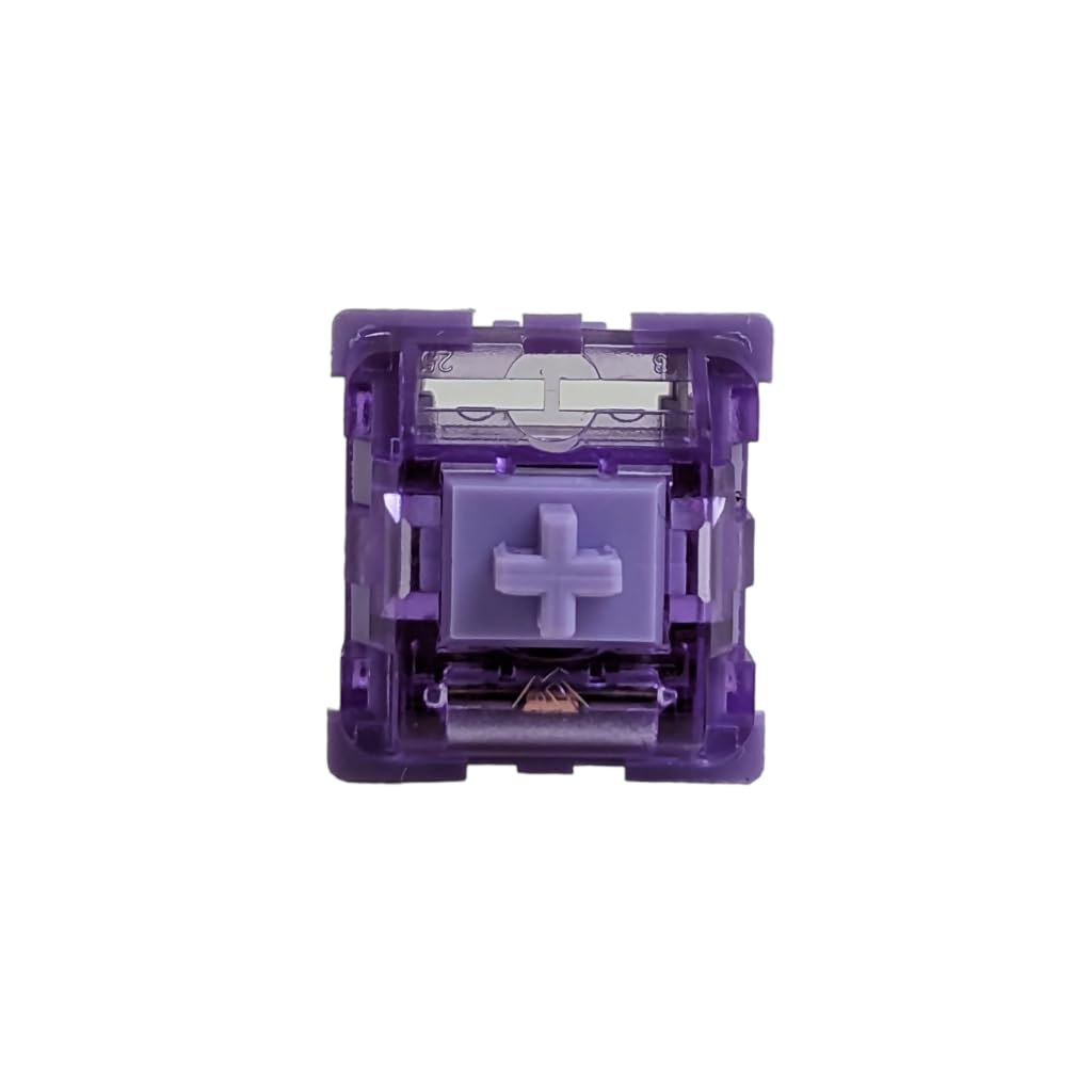 KTT Purple Click/Purple Sauce Tactile Clicky Switches for Mechanical ...