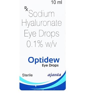 Optidew - Vial of 10 ml Eye Drops : Amazon.in: Health & Personal Care