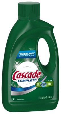 Amazon.com: Cascade Complete All-IN-1 Dishwasher Detergent Gel, Fresh ...