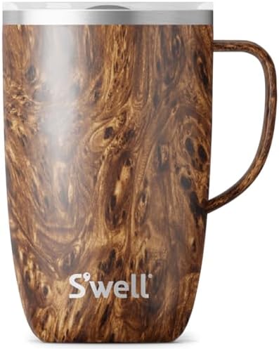 Amazon.com: S'well Stainless Steel Mug with Handle, 16oz, Angel Food ...