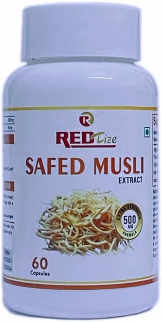Buy Safed Musli Powder Capsule - 500Mg - 90 Capsules Improve Immunity ...