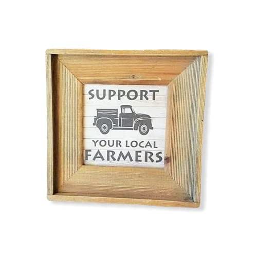 Amazon.com: Support Your Local Farmers Sign : Handmade Products