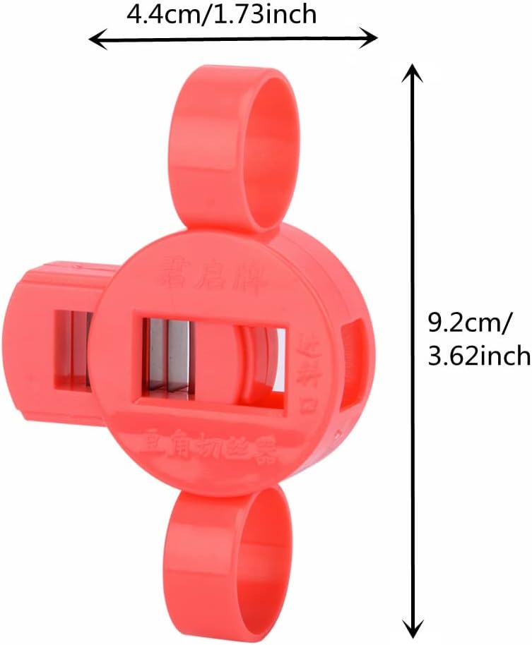 Conveniente estilo francés verde frijol verde corredor cortador ...