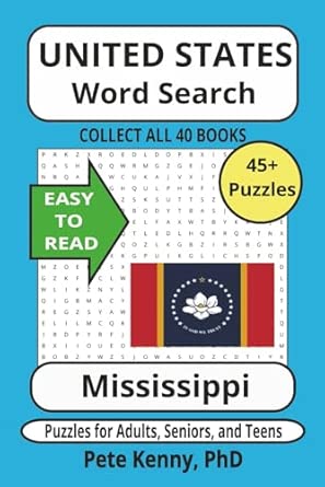 Mississippi Word Search Puzzle Book: Popular Word Search with Easy to ...