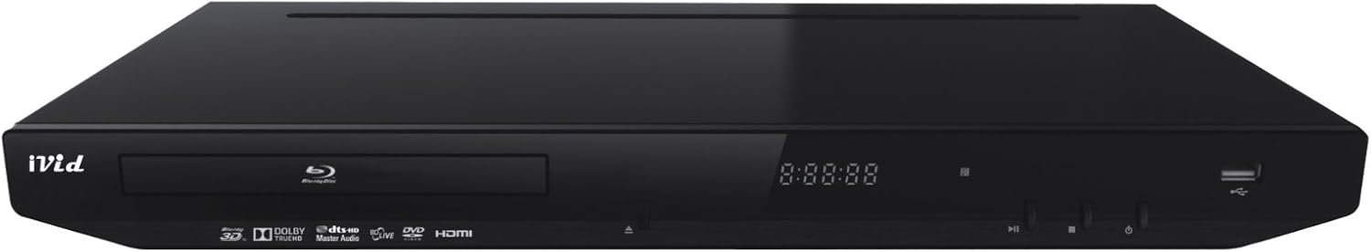 iVid BD780 Multi Region Free 3D Blu Ray DVD Player PAL/NTSC 110-240 ...