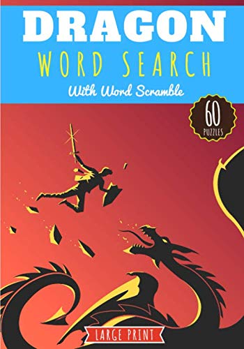 Amazon.com: Dragon Word Search: Challenging Puzzle book For Adults ...