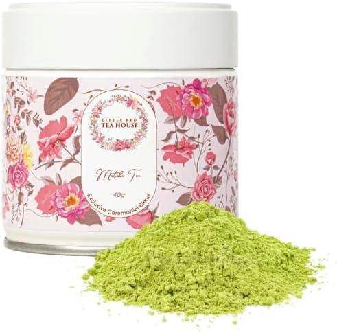 Amazon.com: Little Red Tea House Matcha Green Tea Powder Authentic ...