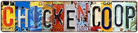 Amazon.com: Chicken Coop Accessories Funny Chicken Signs Rooster ...