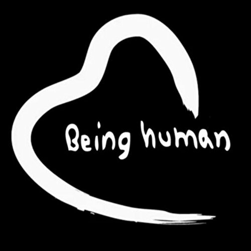 ISEE 360® Vinyl Being Human Die Cut Car Exterior Decals Bumper Stickers ...