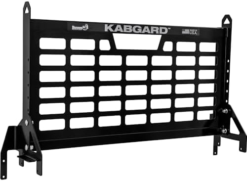 Amazon.com: Buyers Products 5404927B Kabgard Headache Rack W/Mounting ...