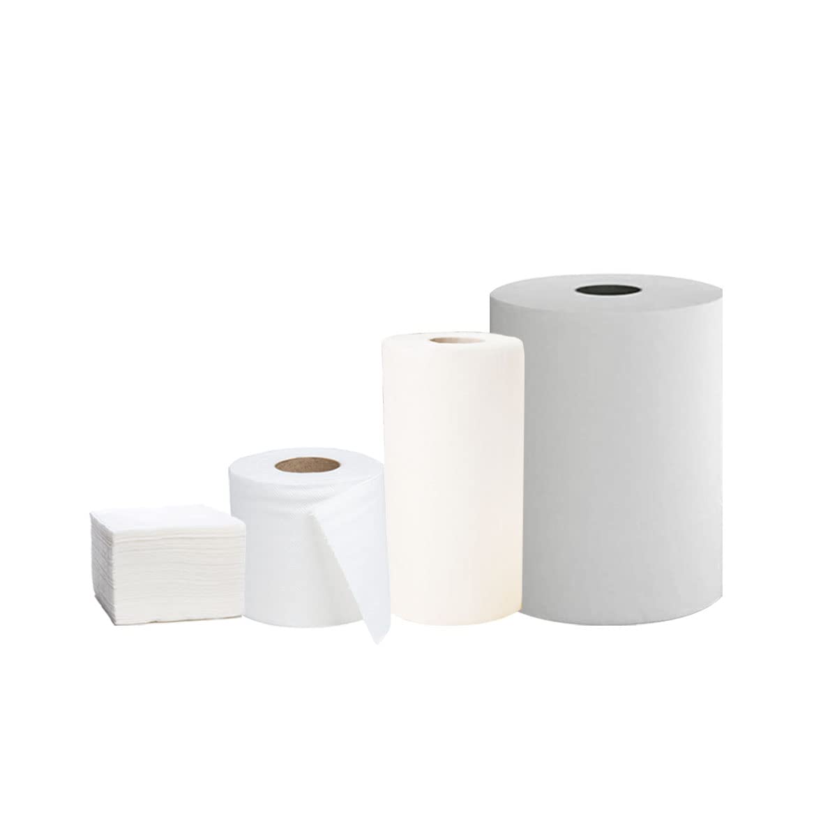Peace Tissues Jumbo Pack, Kitchen Tissues 4 Rolls, HRT 1 Roll, Toilet ...