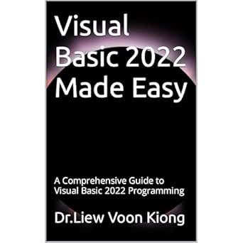 Amazon.com: Visual Basic 2022 Made Easy: A Comprehensive Guide to ...