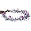 Amazon.com : MOSTORY Cosplay Elf Crown V-shape Crystal Headband ...