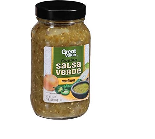 Amazon.com : Great Value Cantina Salsa Verde 24 oz (Pack of 3 ...