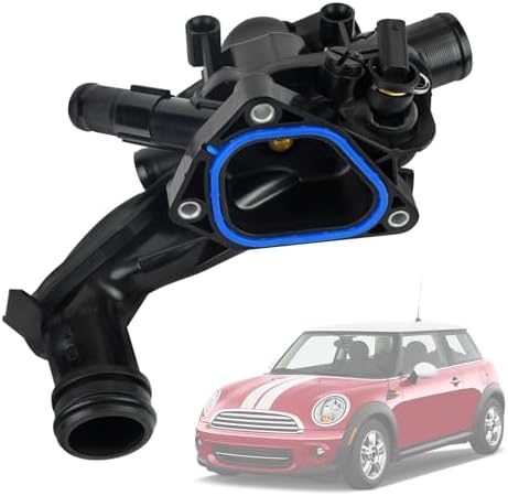 Amazon.com: BHB Engine Coolant Thermostat Housing Assembly Compatible ...