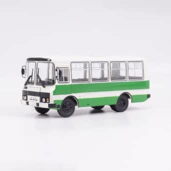 Amazon.co.jp: MODIMIO 1/43 Soviet Small High-rise Bus PAZ-3205 Russian ...