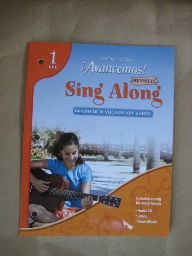 ?Avancemos!: Sing-Along Grammar & Vocabulary Songs Audio CD with ...