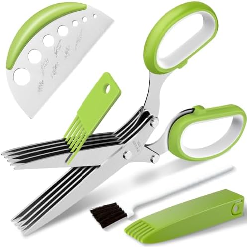 Amazon.com: Chefast Herb Scissors Set - Multipurpose Cutting Shears ...