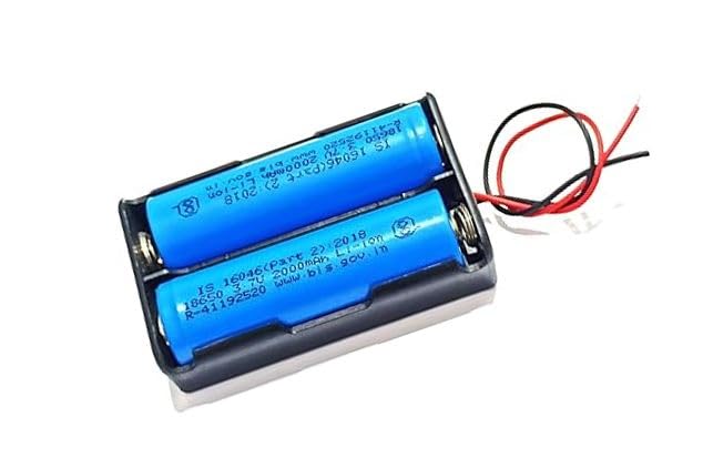 SP Electron Pack of 2 Pcs 2000 Mah 3.7 Volt Lithium Battery with 2 Cell ...