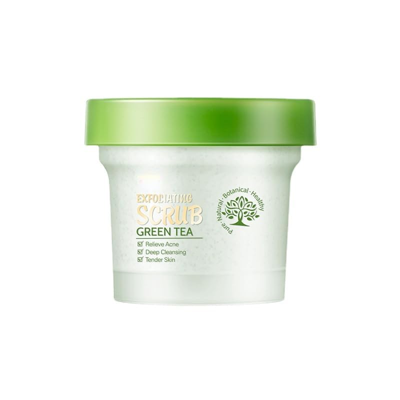 Amazon.com: Matcha Green Tea Facial Scrub Green Tea Matcha Sweet Scrub ...