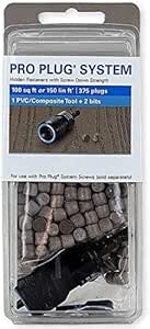 Pro Plug PVC Plugs and Pro Plug PVC Tool, 375 Plugs, 1 Tool : Amazon.co ...