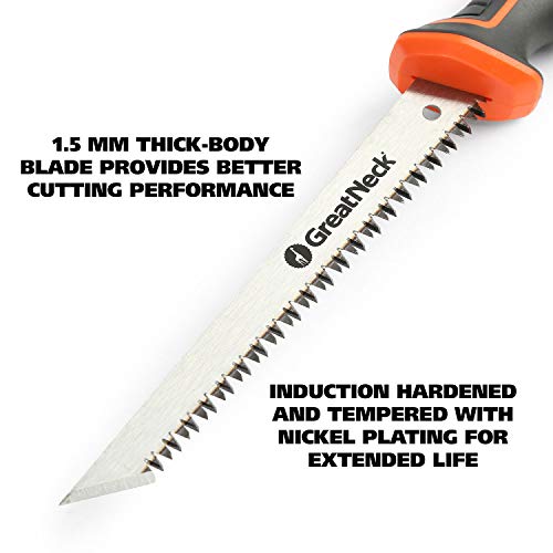 Snapklik.com : GreatNeck 74029 Single Edge Jab Saw, Drywall Saw Tool ...