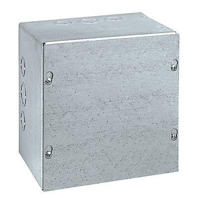 Wiegmann SC060604G SC-Series NEMA 1 Screw Cover Wallmount Pull Box with ...