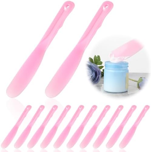 Amazon.com: Thinp 12 Pcs Facial Spatula,Cosmetic Spatula Jelly Mask ...