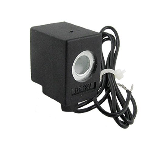 DC 12V Current Flow Control Wire Connect Solenoid Valve Coil : Amazon ...