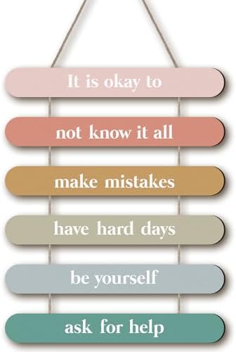 Amazon.com: Yousoontic Boho Classroom Decor It Is Okay to Be Yourself ...