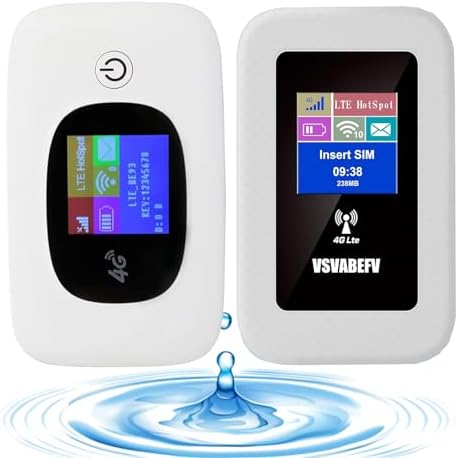 Amazon.com: 4G LTE WiFi Mobile Hotspot Router for Travel and Unlocked ...